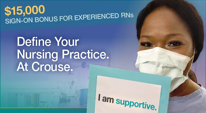 RN Benefits & Incentives | Crouse Health, Syracuse, New York